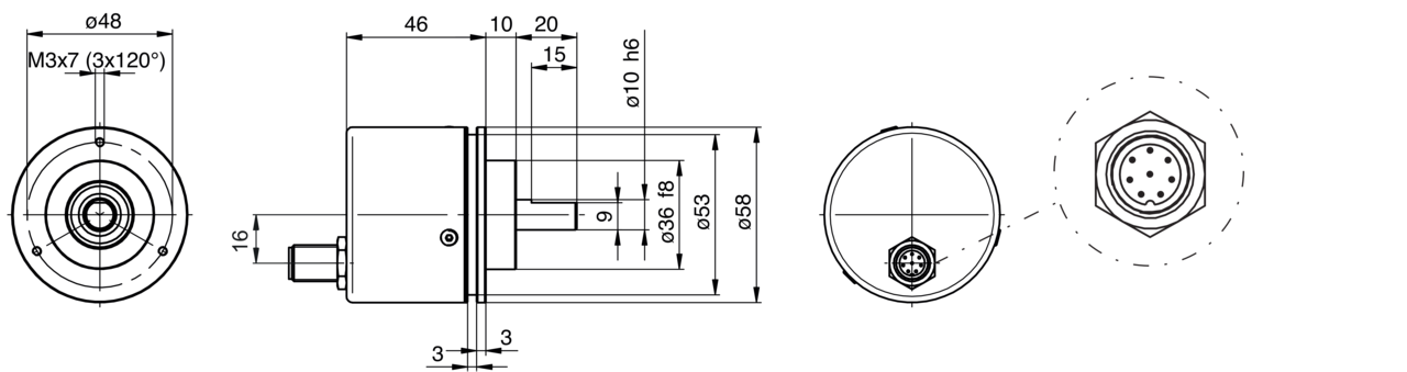 GBM2W | Codificadores absolutos | Baumer Brazil