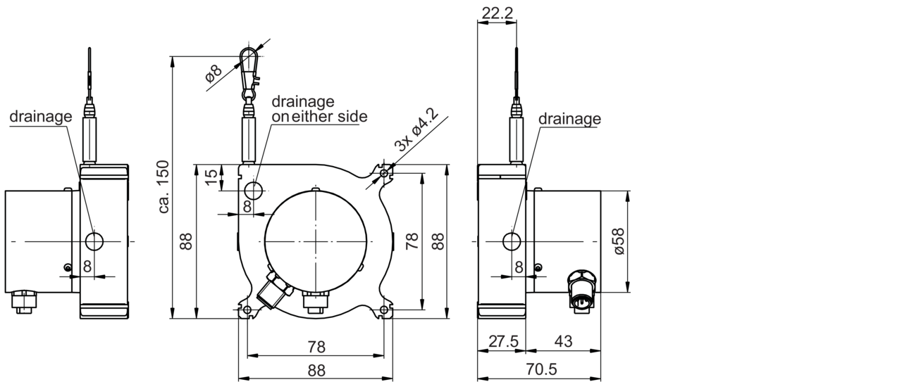 MAGRES redundant BMMS K23 analog | Cable transducer | Baumer Canada