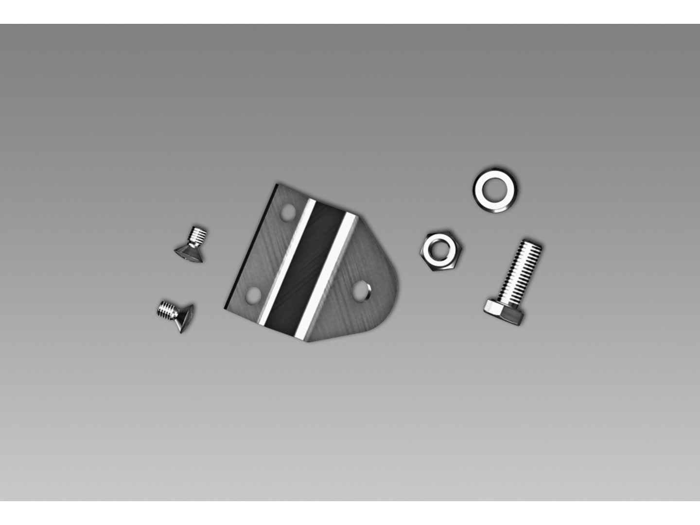 Support plate mounting kit R63 for torque arm size M6 | Mounting hollow ...