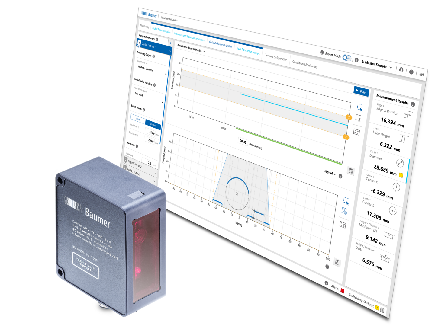 OXM100-R10V.001 | Smart Profile sensors | Baumer international