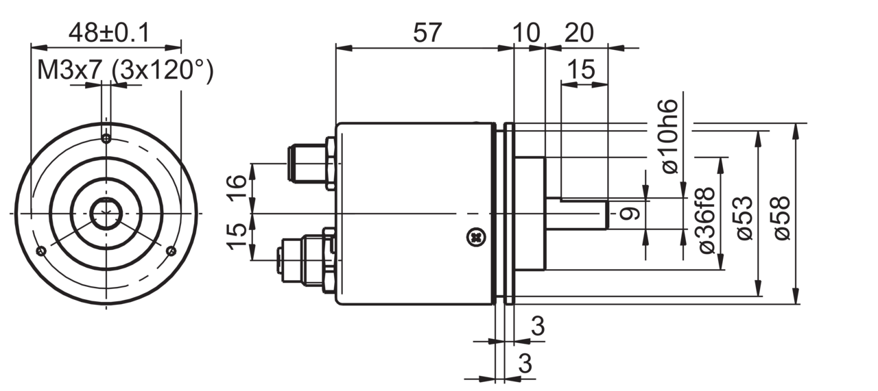 GXP5W - CANopen® | Absolute encoders | Baumer international