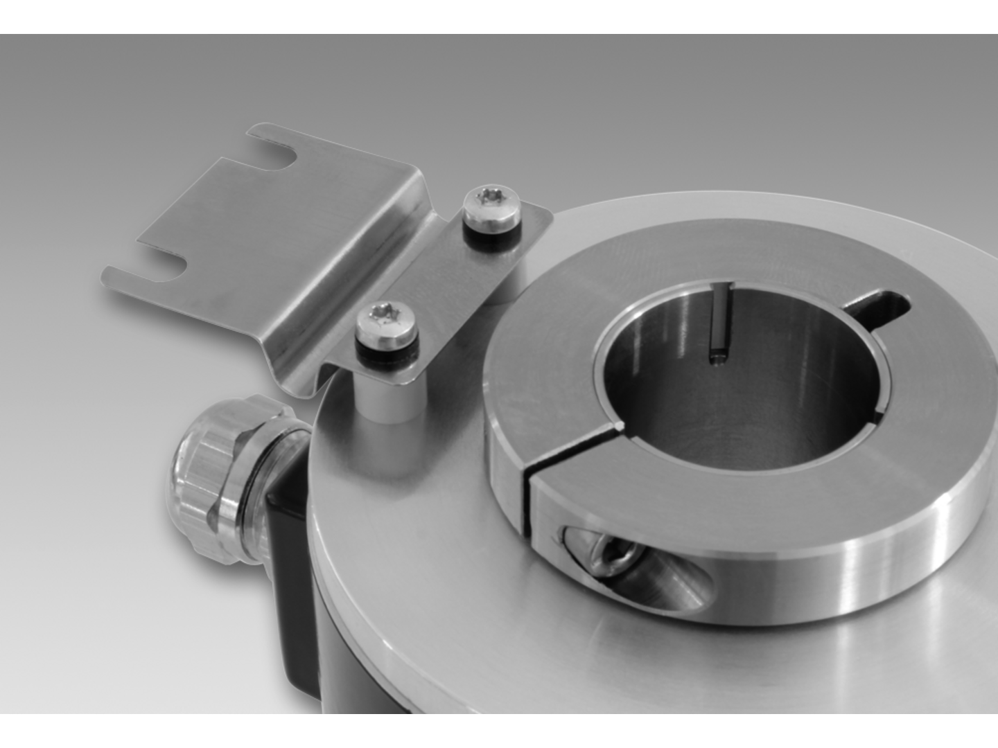 Torque arm, 1-arm (mounting kit 053) | Mounting hollow shaft encoders ...