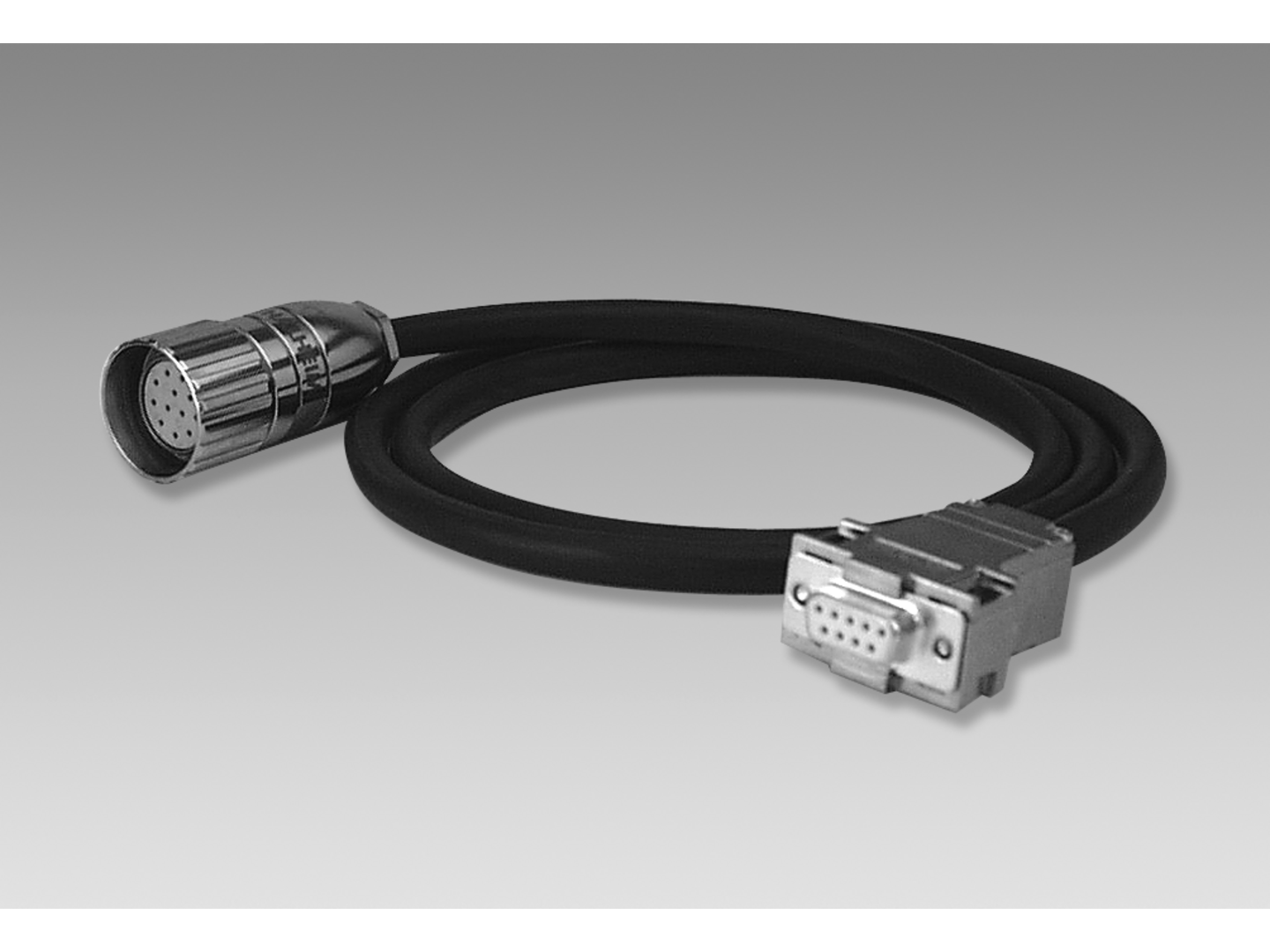 Connection cable connector M23 (CW) / D-SUB (S2BG12/K4BG9), 10 m ...