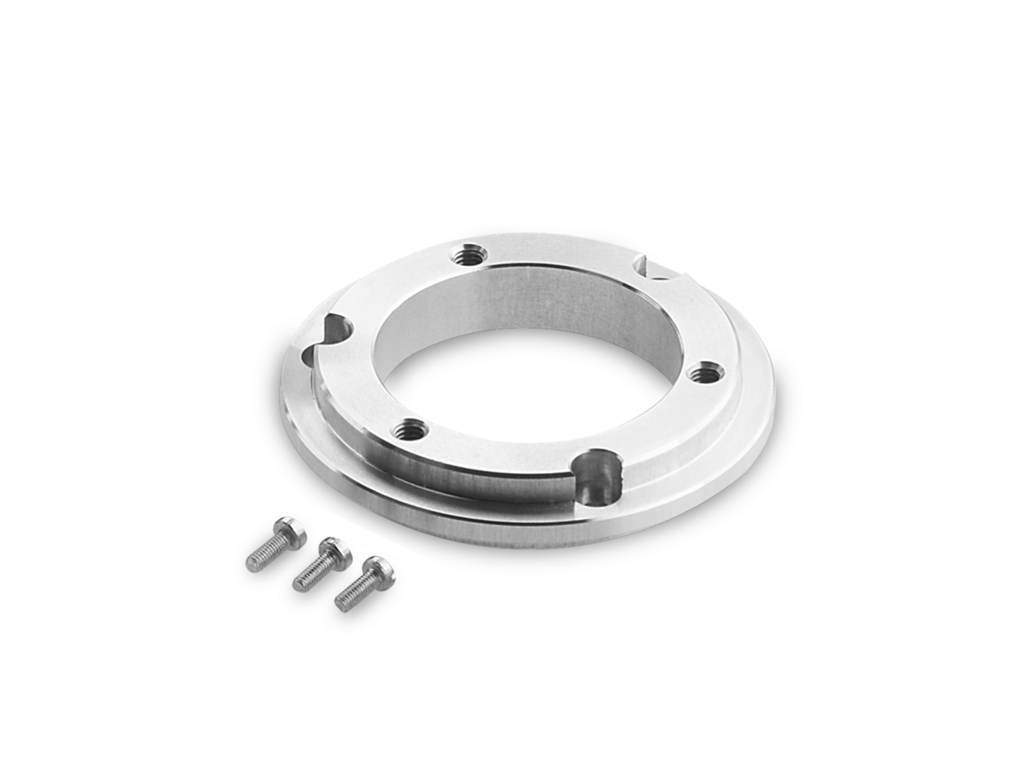 Adaptor plate for clamping flange to convert into synchro flange ...