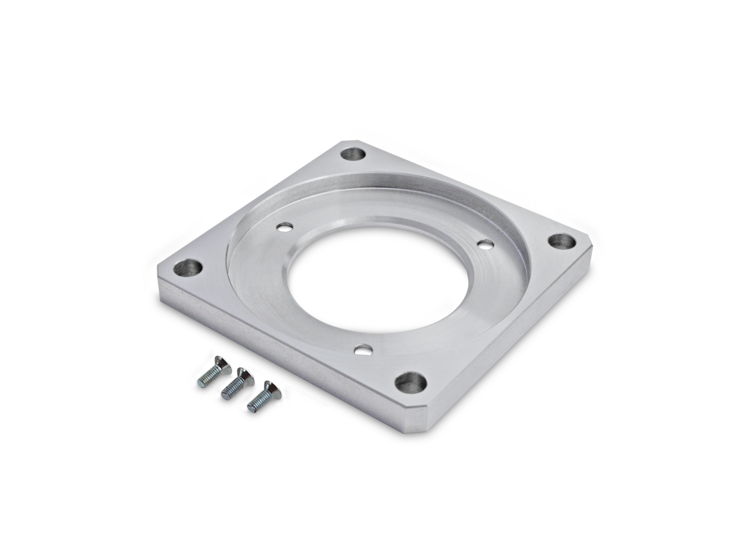 Adaptor plate for clamping flange | Mounting solid shaft encoders | 堡盟 ...