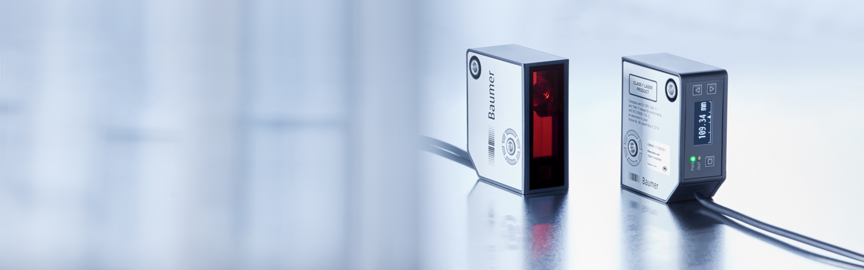 Sensores de distancia láser | Baumer Spain