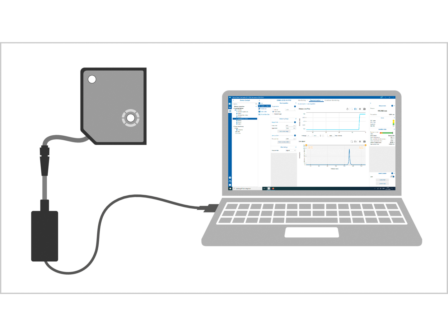 OM60激光测距传感器 | 堡盟 Baumer