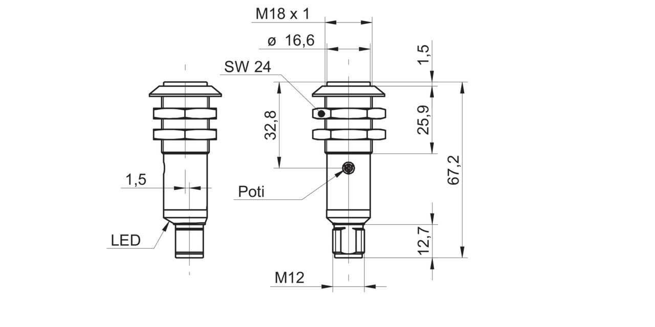 OR18.RR-PW1P.71O | Retro-reflective sensors | Baumer international